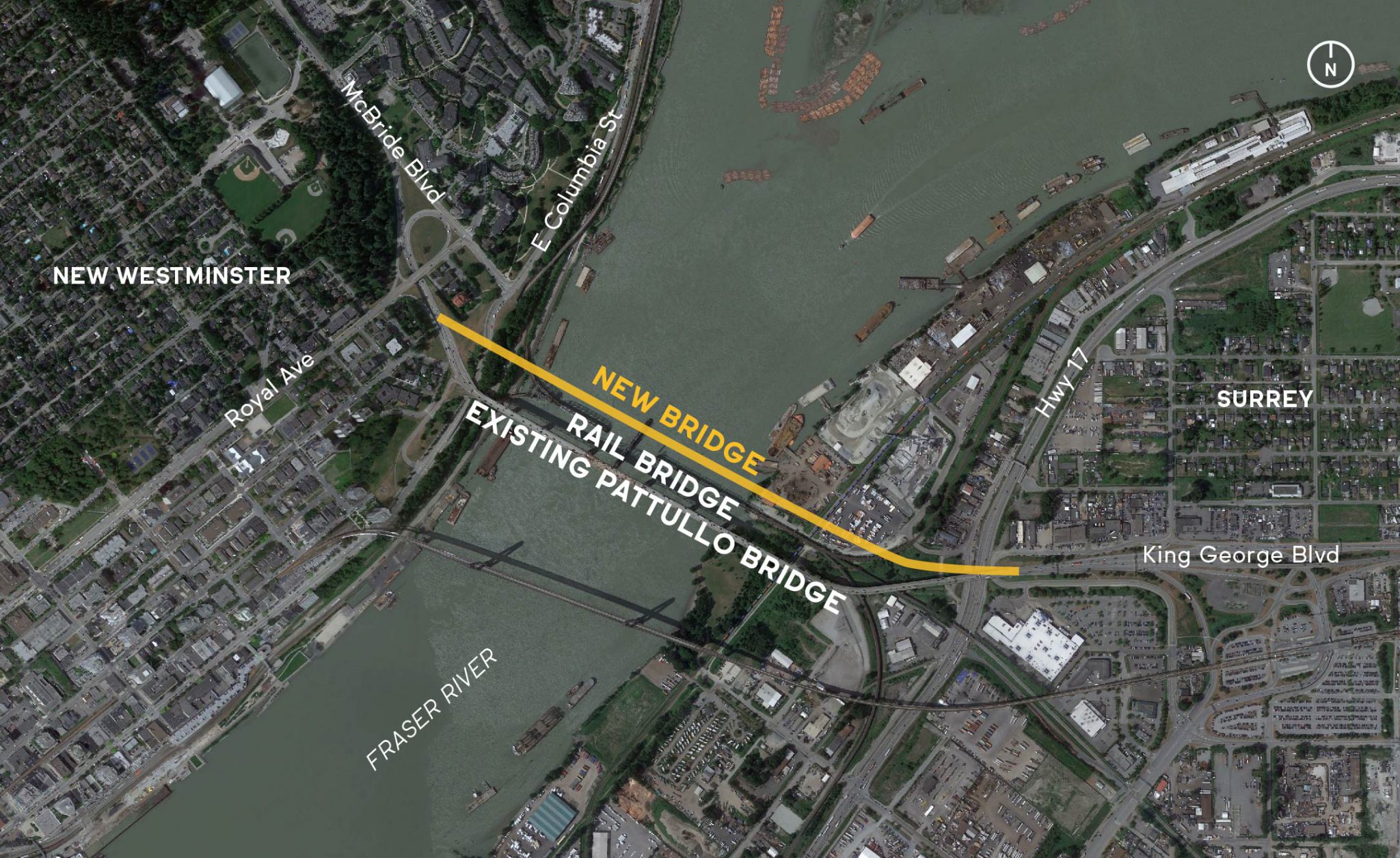 Renderings & Maps – Pattullo Bridge