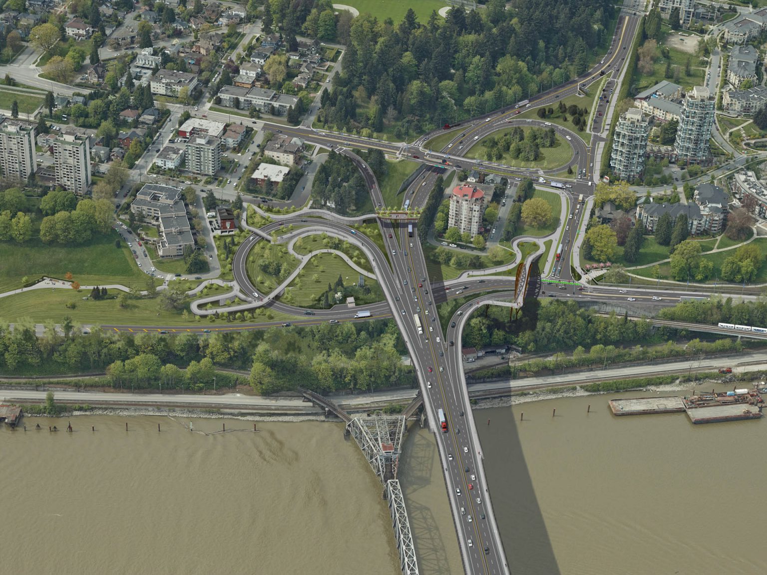 Renderings & Maps – Pattullo Bridge